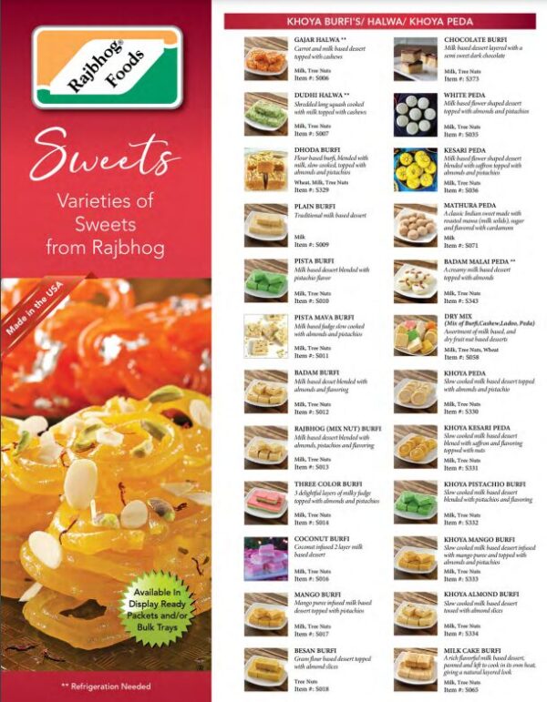 Catalog - Rajbhog Foods